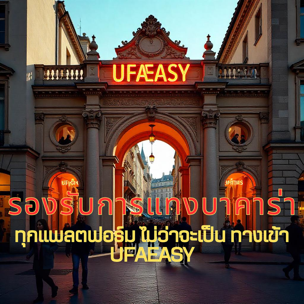 ทางเข้า UFAEASY เว็บแทงบอลออนไลน์ ที่เว็บคาสิโนอับดับ 1